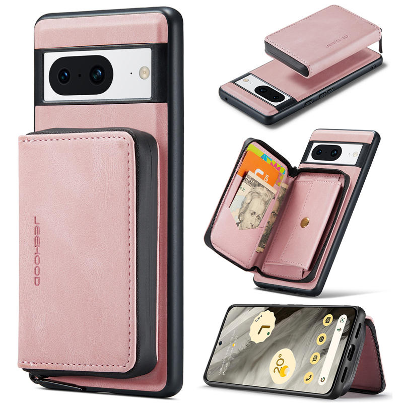 JEEHOOD Google Pixel 8A Case - JEEHOOD Wallet Case Cover