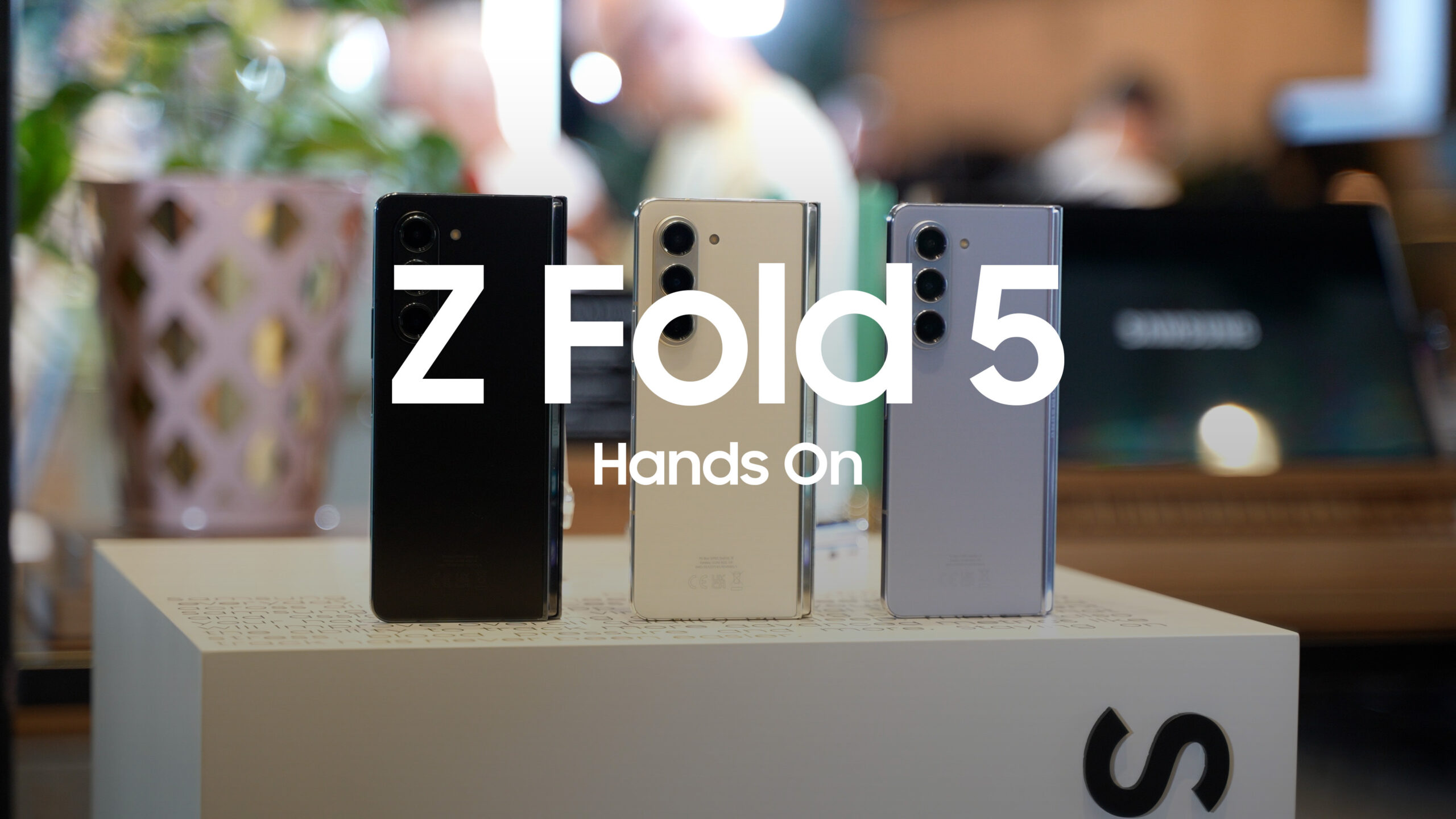 Hands-on with the Samsung Galaxy Z Fold 5