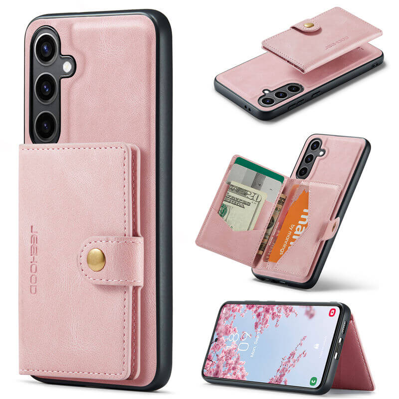 JEEHOOD Samsung Galaxy S24 Plus Case - JEEHOOD Wallet Case Cover